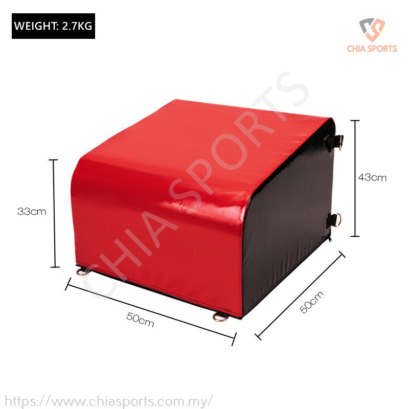 Hip Thrust Box Glute Bench Plyometric Stool Resistance Band Barbell ...