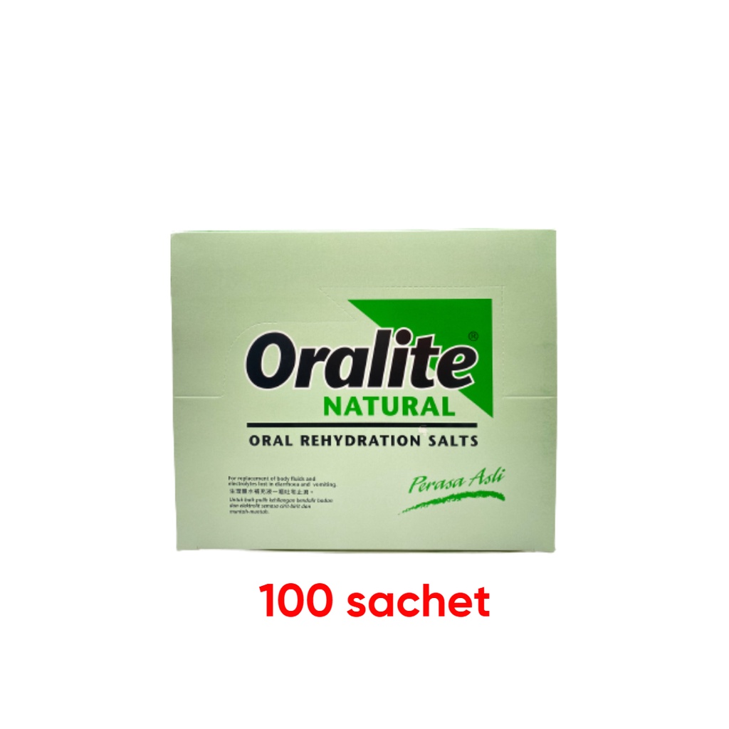 (KKM APPROVED) ORS| GARAM| OralIte Oral Rehydration Salts 1 box 100's ...