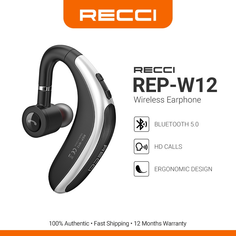 Recci headphone Ear Hanging Wireless CSR Business Driving Bluetooth ...