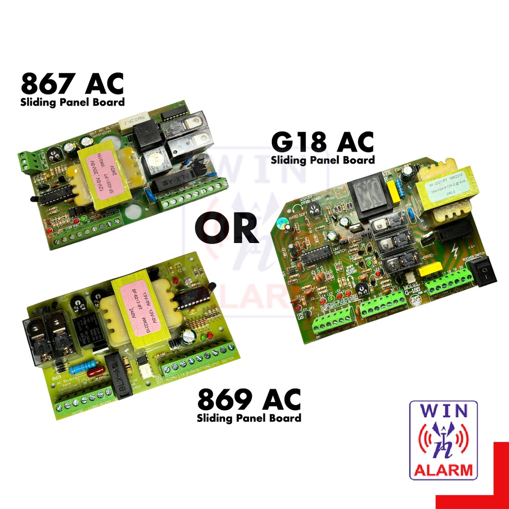 867/ 869/ G18 / MD 747 / MD 780 AC Sliding Panel Board - LIMIT SWITCH ...