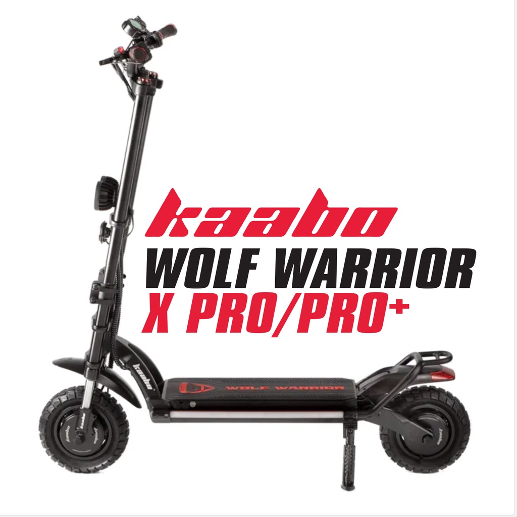 Electric Scooter KAABO Wolf Warrior X Pro / Pro + (Advanced model ...