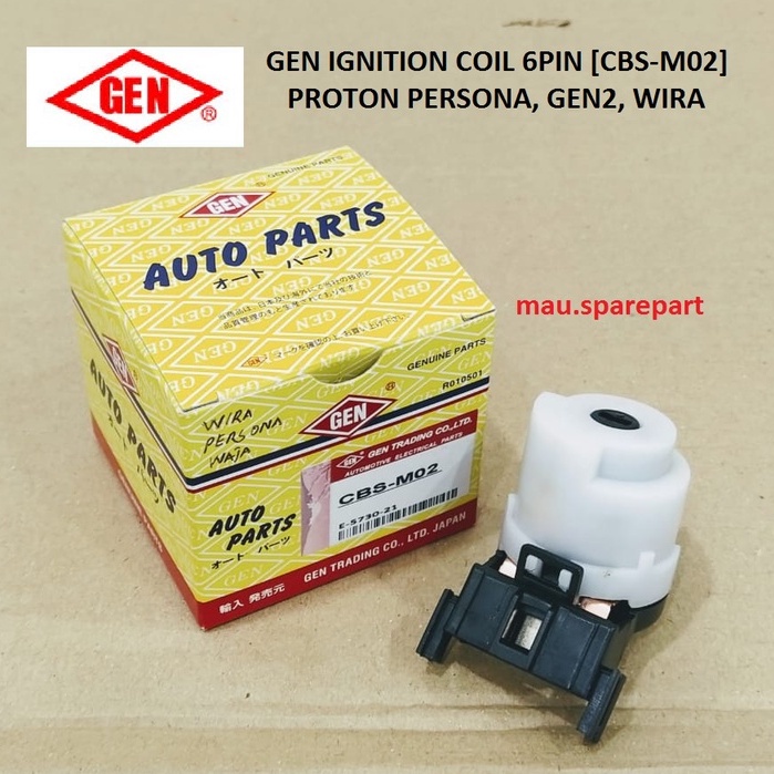 GEN IGNITION COIL 6PIN [CBS-M02] - PROTON PERSONA, GEN2, WIRA | Shopee ...