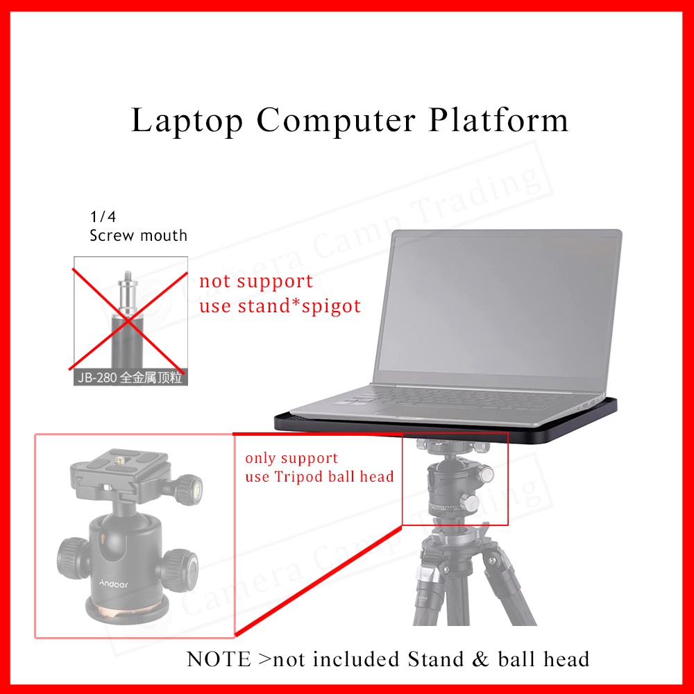 Selens Laptop Notebook Pallet Projector Big Tray Holder for Photography ...
