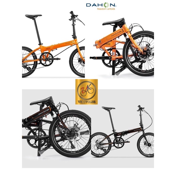 DAHON LAUNCH D8 ALLOY 8 Speed FOLDING BIKE (Malaysia Store) Fast ...