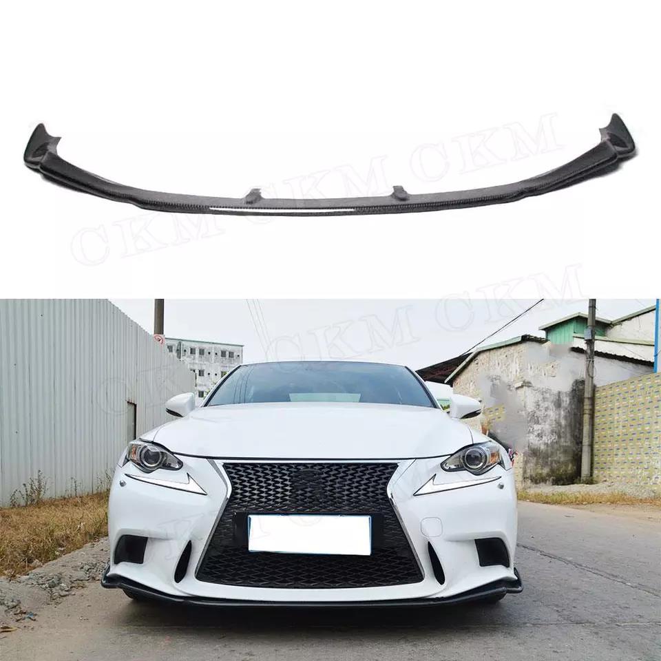 Carbon Fiber Front Bumper Lip Chin Spoiler for Lexus IS250 IS350 IS F ...