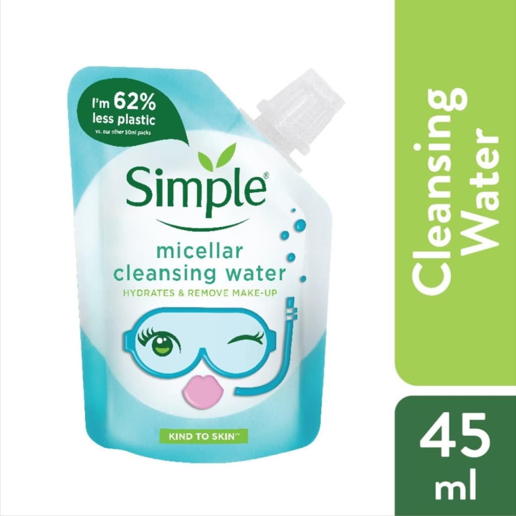 Simple miceller cleansing water kind to skin 45ml | Shopee Malaysia