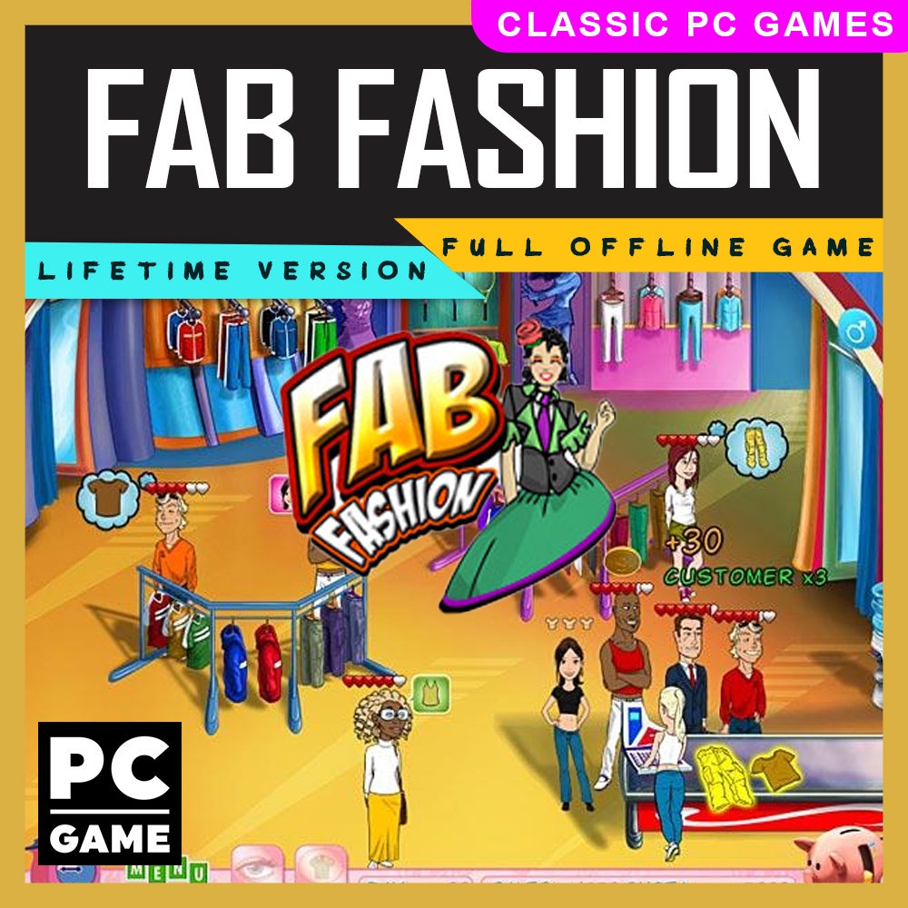 [𝑷𝑪 𝑪𝑳𝑨𝑺𝑺𝑰𝑪 𝑮𝑨𝑴𝑬] FAB FASHION for Windows | Lifetime | Offline | Full ...