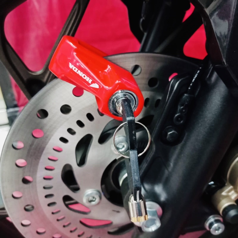 Original AHM Motorcycle Disc Padlock | Shopee Malaysia