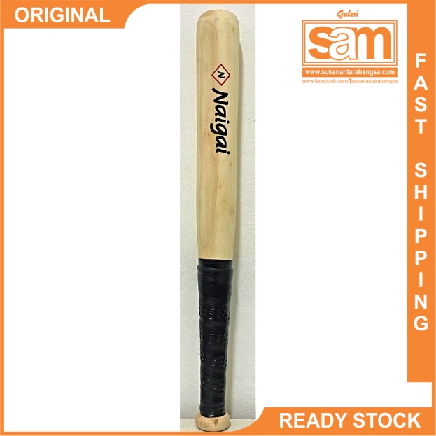 Naigai Rounders Bat 18” Quality Wood | Shopee Malaysia