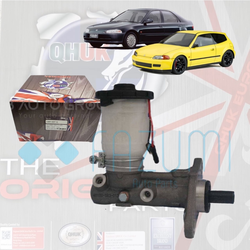 Honda Civic SH4 1987/ Civic SR4 1992 QHUK Brake Master Cylinder(Pump ...