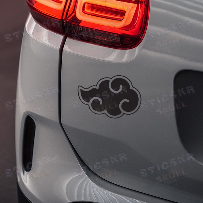 Naruto Akatsuki Logo Sticker Car Kereta Helmet Luggage | Shopee Malaysia