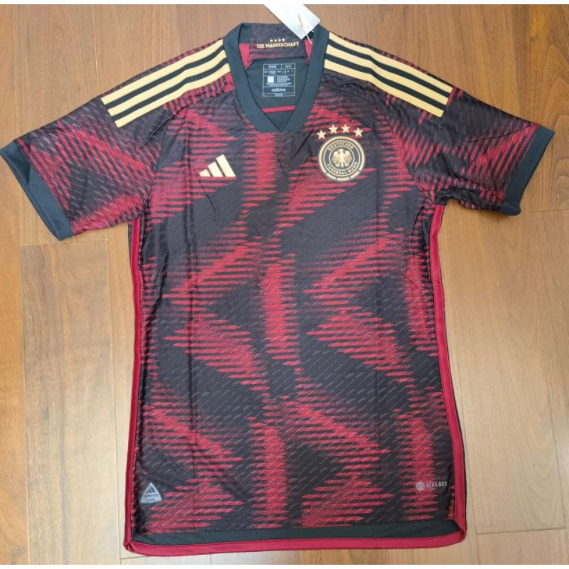GERMANY AWAY (JERMAN AWAY) KIT GRADE PLAYER ISSUE WORLD CUP 2022 | Shopee Malaysia