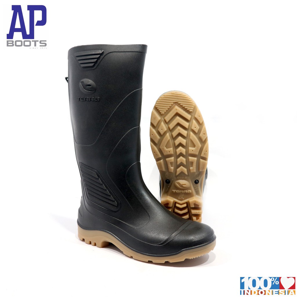 AP TERRA ECO 3 BLACK 38-43 - RUBBER SAFETY BOOTS - AP BOOTS | Shopee ...