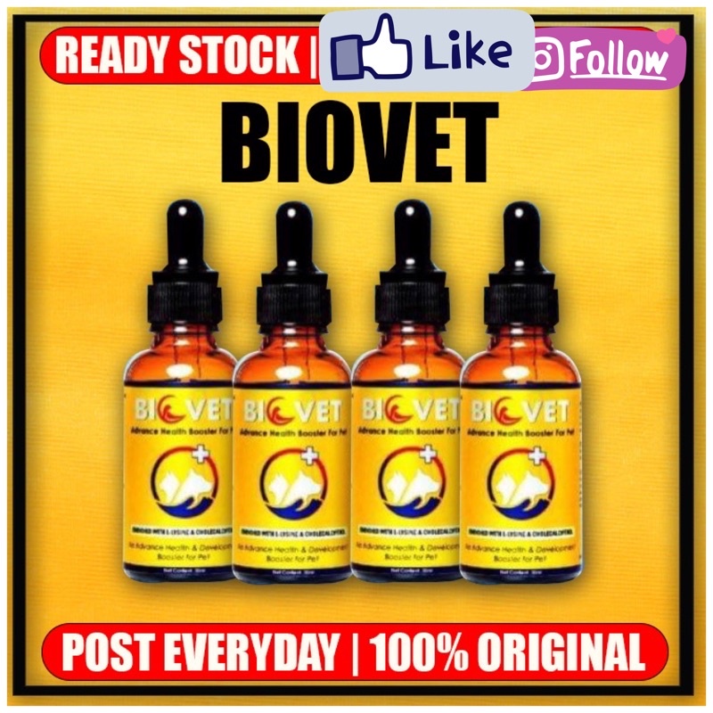 Biovet Vitamin Kucing BioVet Advanced Health Booster | Shopee Malaysia