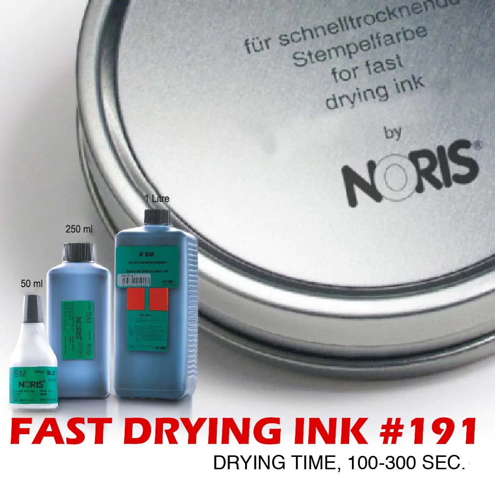 Noris Specialty 191 Fast Drying Ink / #191 Stamp Chop Fast Dry Ink ...