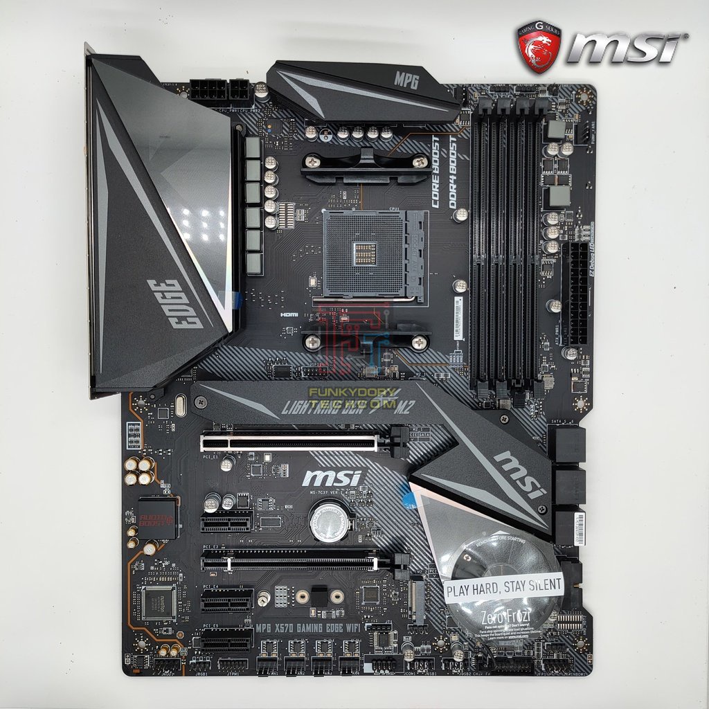 MSI MPG X570 GAMING EDGE WIFI ATX AM4 Motherboard | Shopee Malaysia