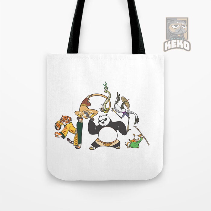 Kung Fu Panda Canvas Tote Bag Vol04 (10 Products) | Shopee Malaysia