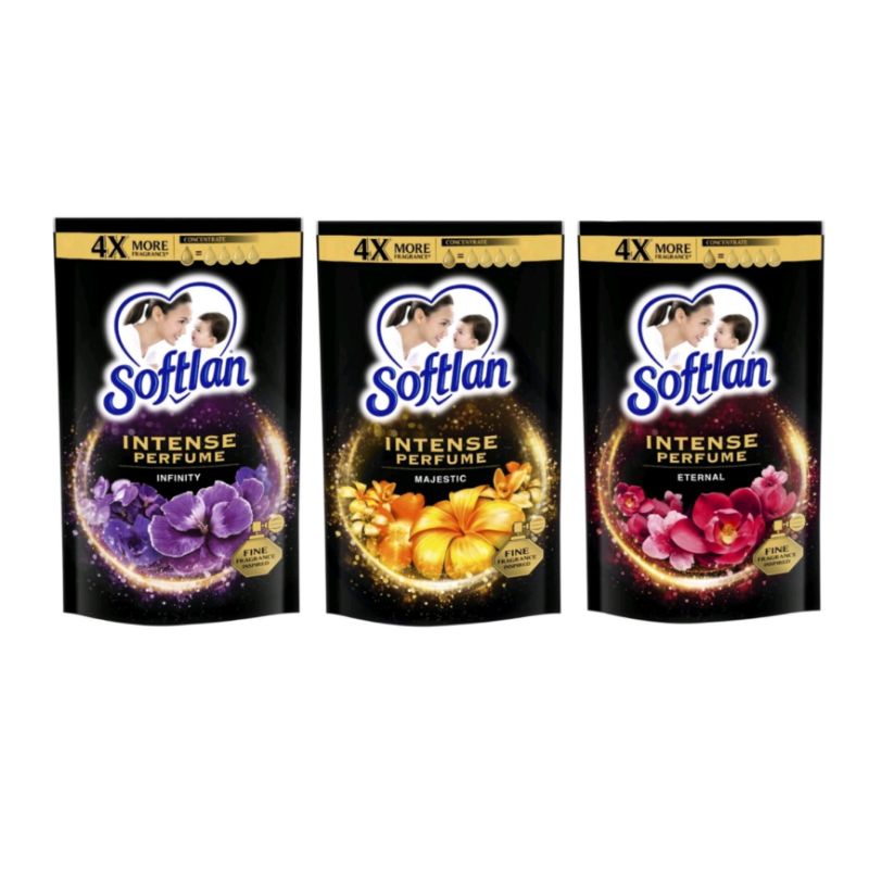 SOFTLAN Intense Perfume 550ml Refill Concentrated Fabric Infinity ...