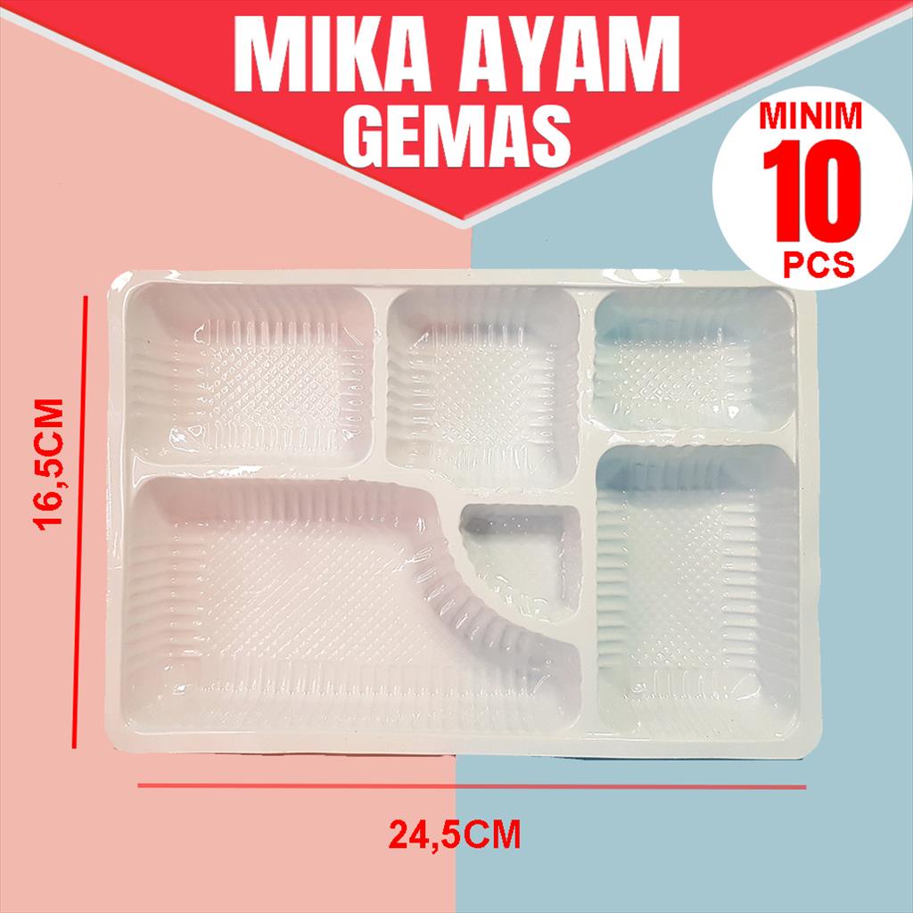 Plastic Food Mica Unit/Chicken Food Mica/6-Sided Mica | Shopee Malaysia
