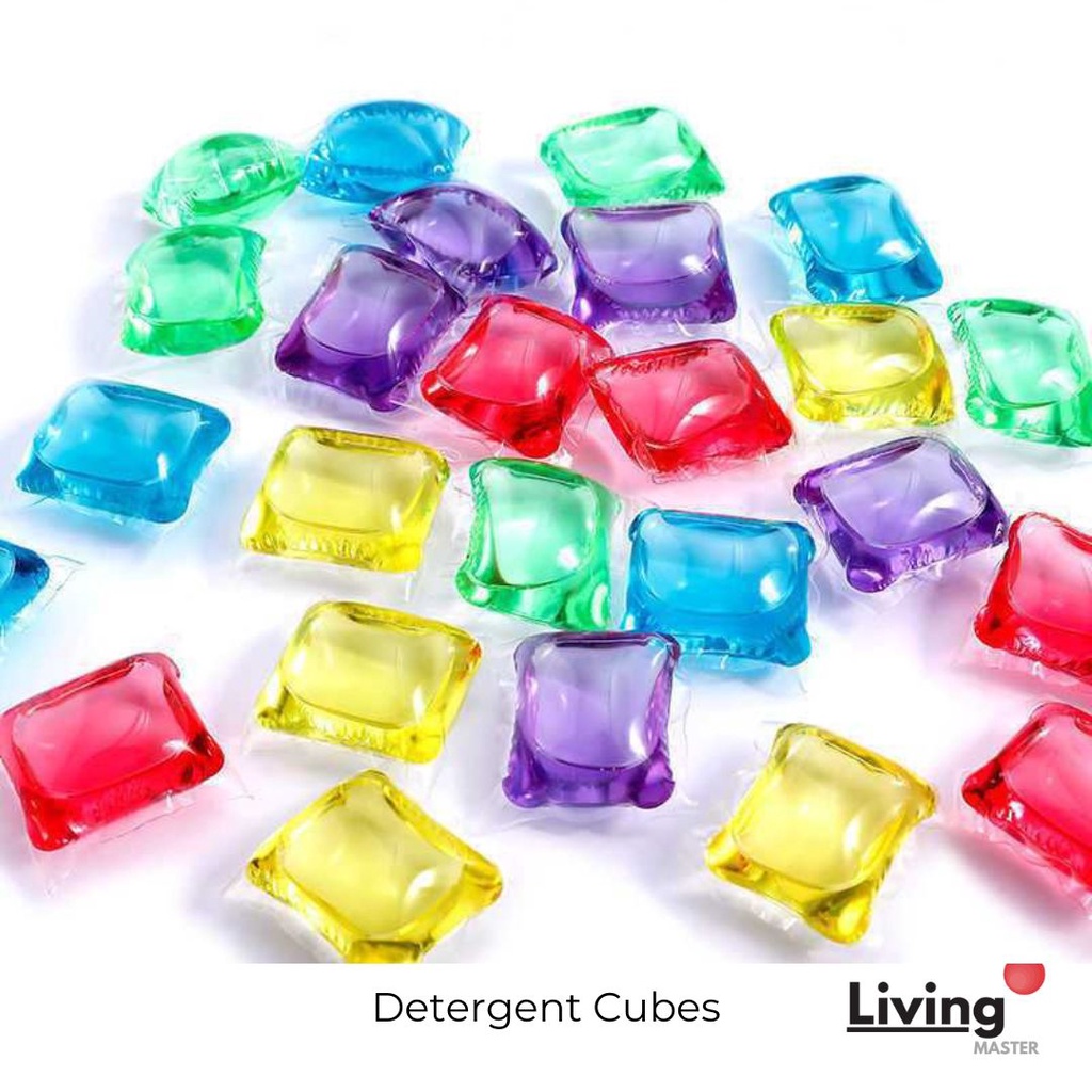 Color Detergent Cubes Laundry Condensation Beads Laundry Ball Beads ...
