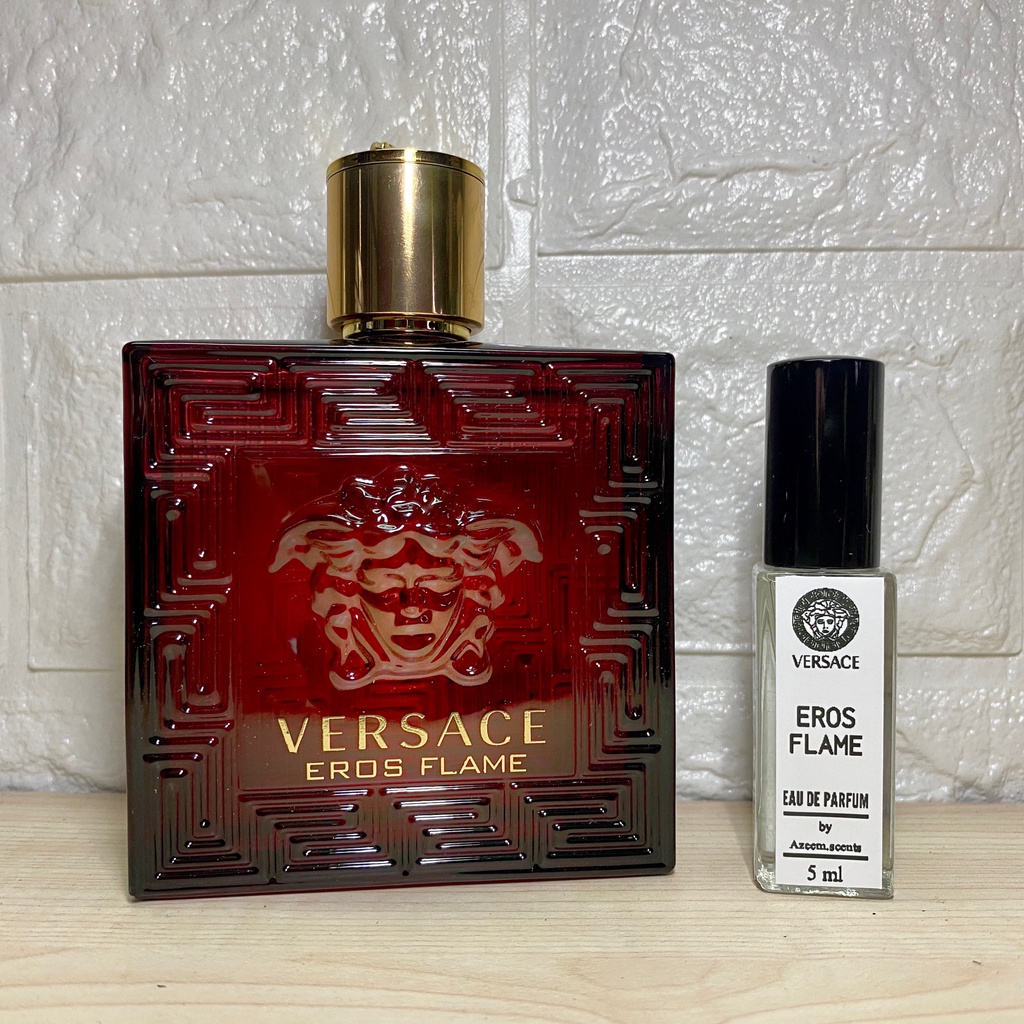 ORIGINAL Versace Eros Flame Edp Decant Eros Flame Decant Versace Eros ...