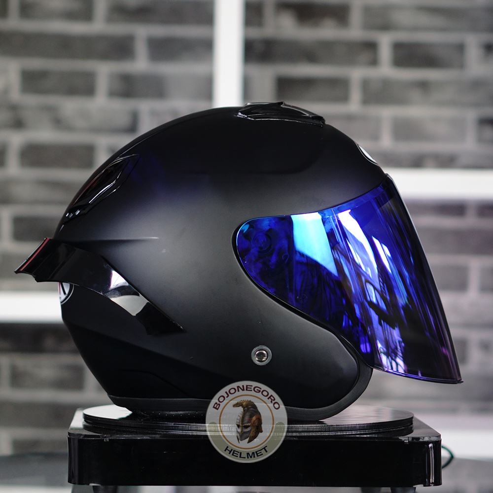 HITAM Free Shipping KYOTO DYR OSAKA Helmet (Handsome Package) - Black ...