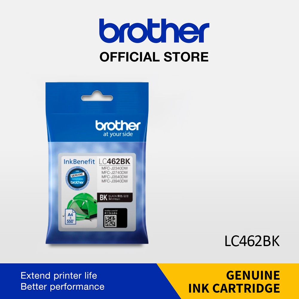 Brother LC-462 Black/Cyan/Magenta/Yellow Ink Cartridge | Shopee Malaysia