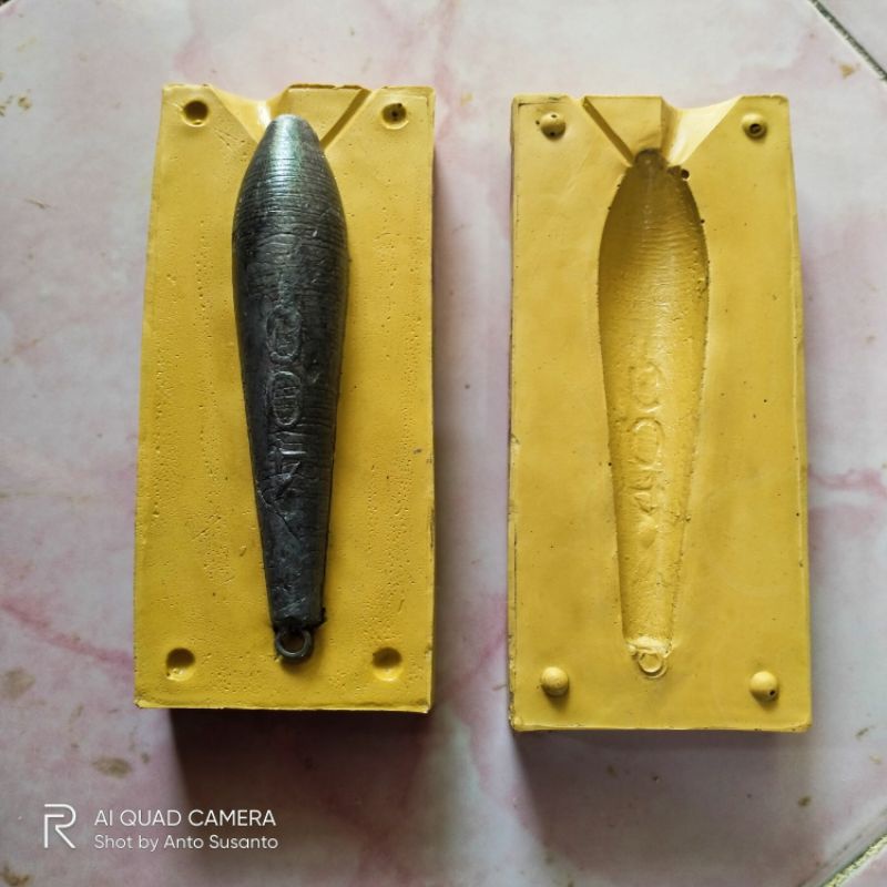 Basic Fishing Missile Tin Mold Molding 200g 250g 300g 350g 400g 500g 600g 700g | Shopee Malaysia