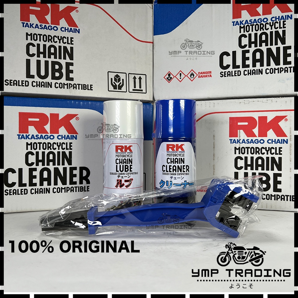 RK TAKASAGO CHAIN LUBE CHAIN CLEANER SPRAY RANTAI SPRAY CUCI CHAIN ...