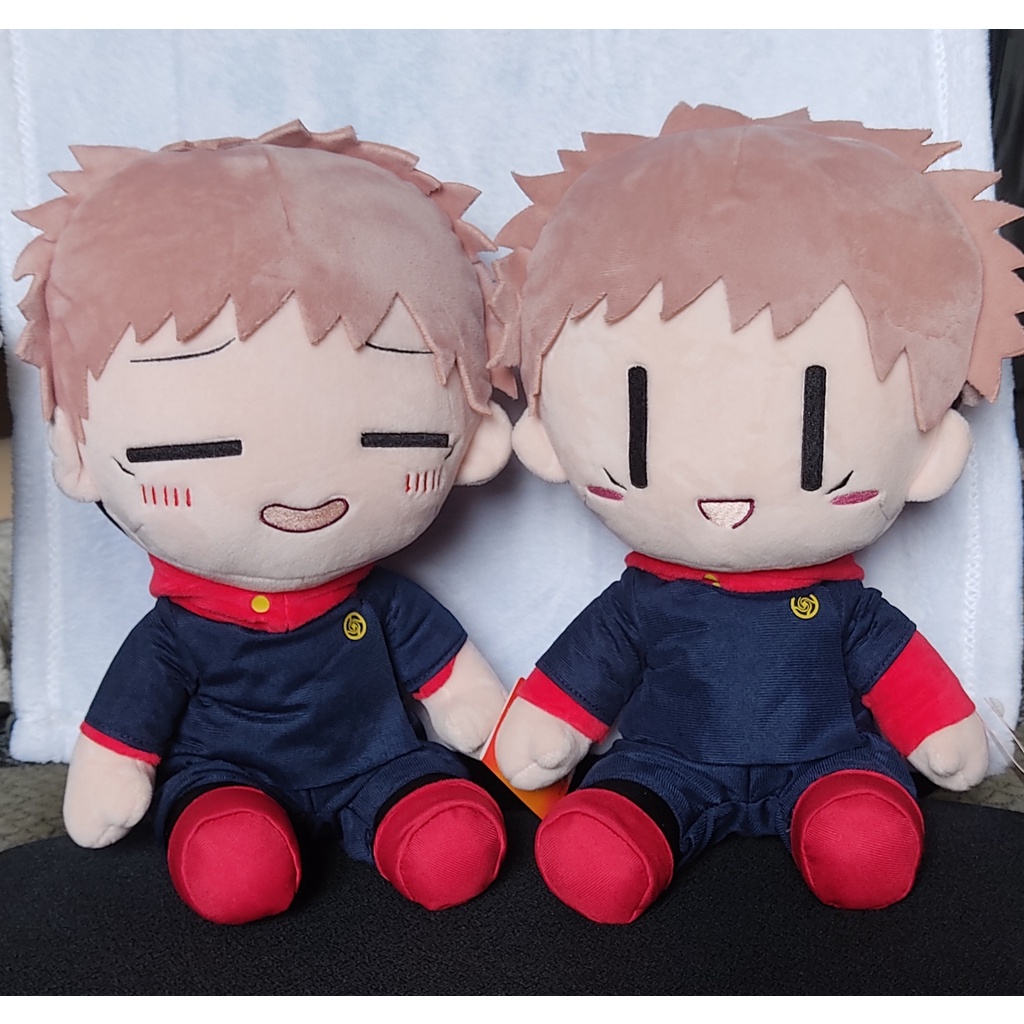 Genuine OFFICIAL Taito Jujutsu Kaisen Itadori Yuuji Big Plush Doll ...