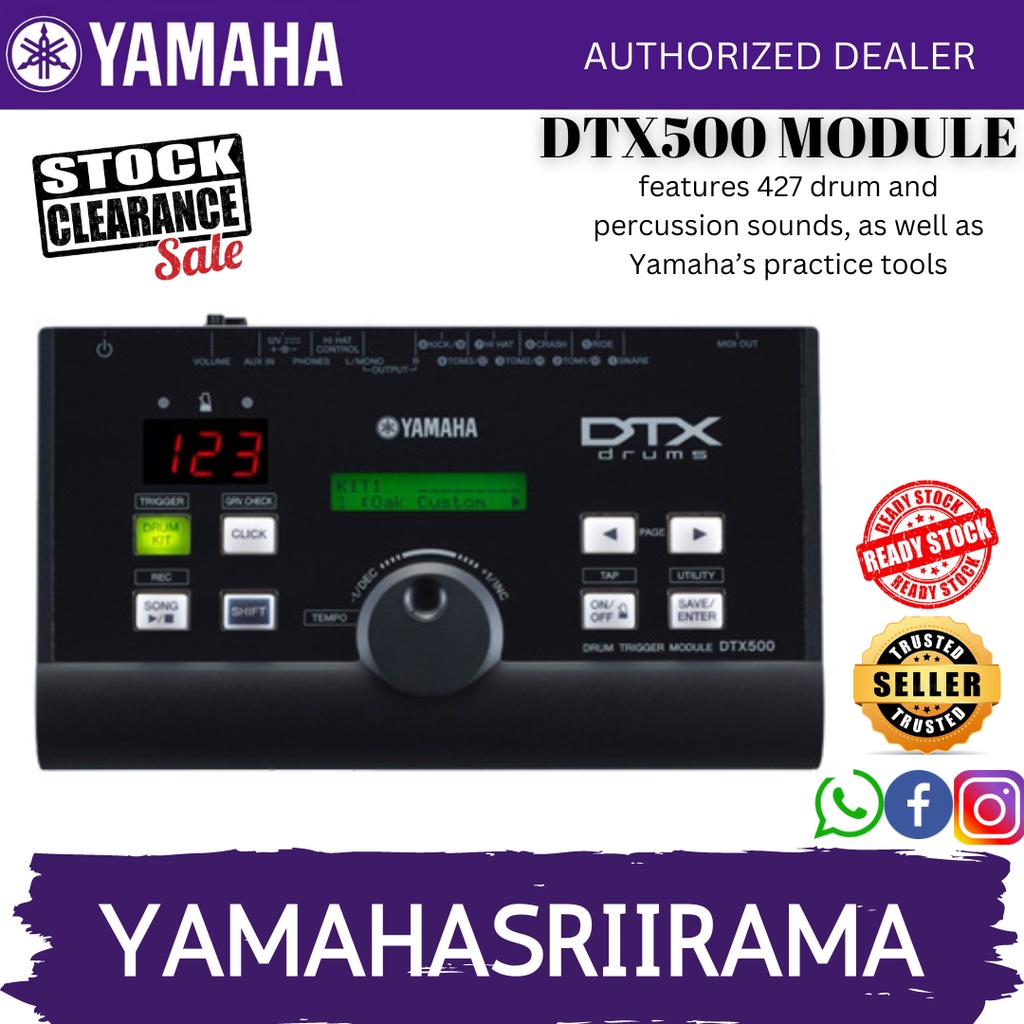 DTX500 Trigger Module (DTX-500) | Shopee Malaysia