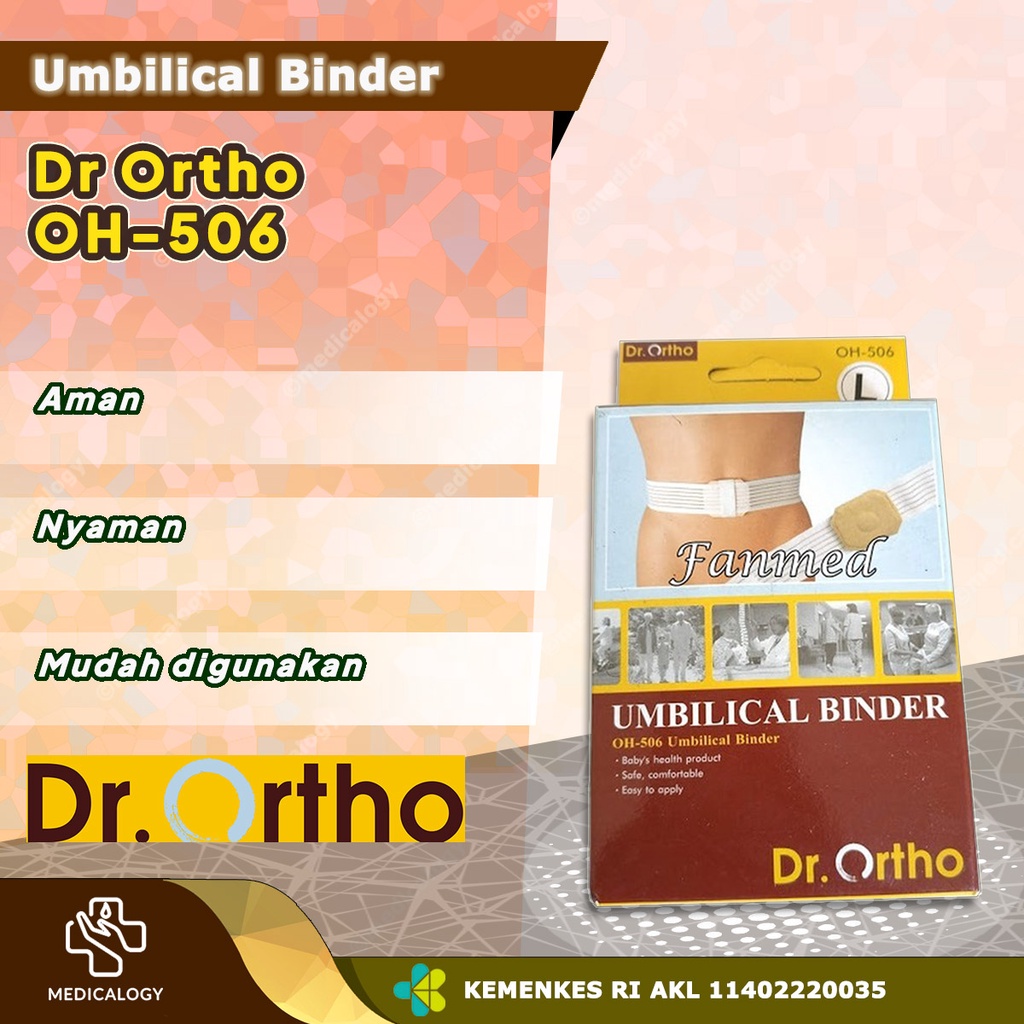 Dr Ortho Umbilical Binder (Baby navel press) size M | Shopee Malaysia