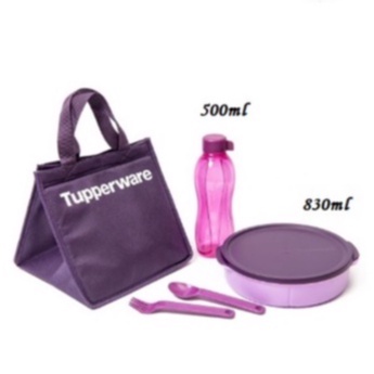 Tupperware Fit To Go Lunch Set / Bekal Suku Suku Separuh | Shopee Malaysia