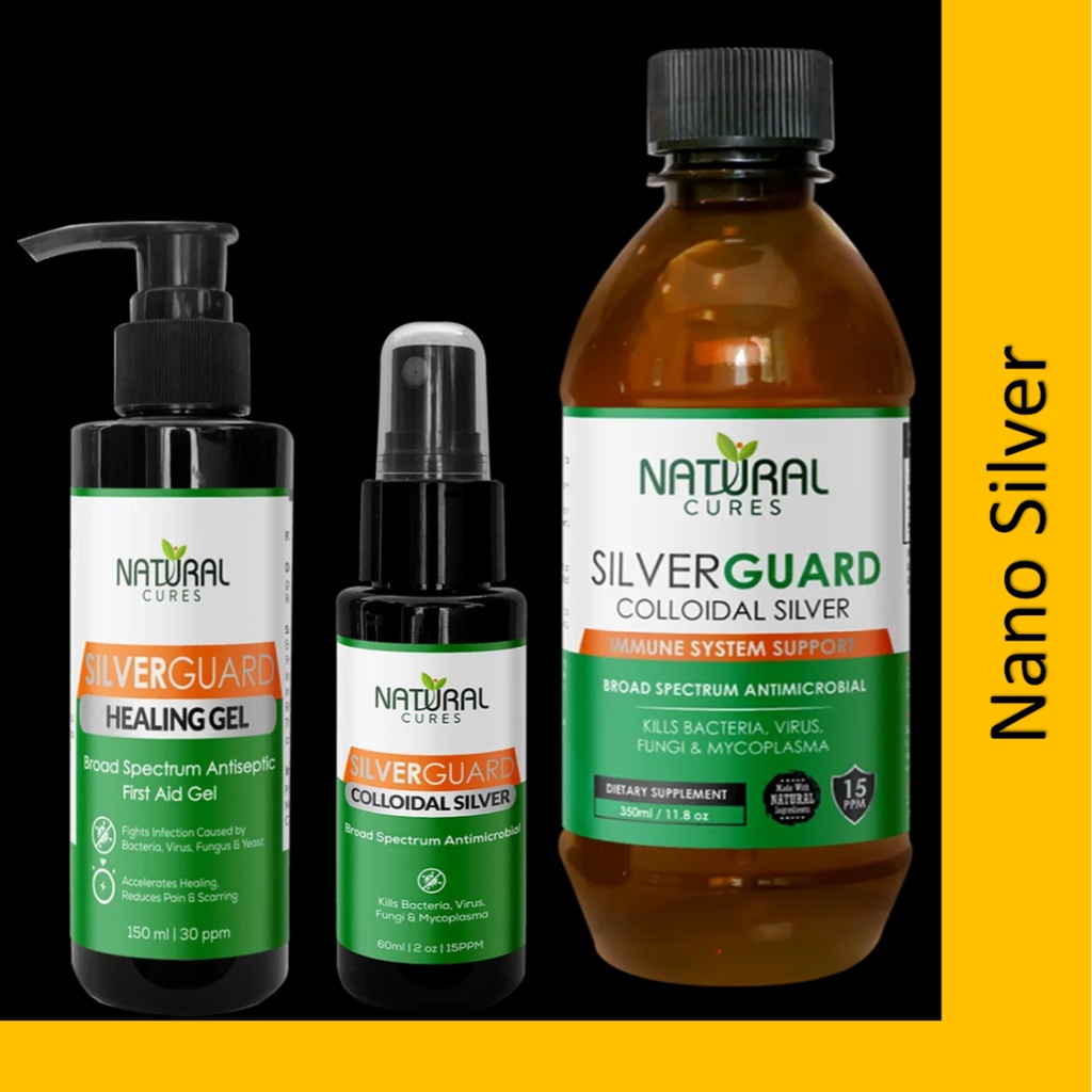 Colloidal Silver Bio-Active Hydrosol Natural Immune Support Supplement ...