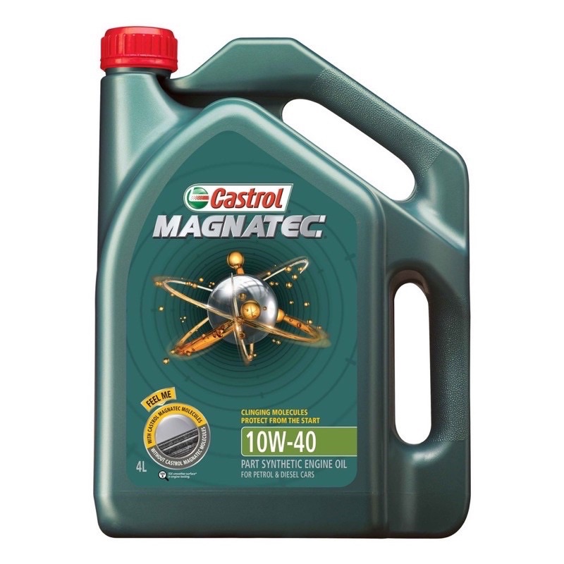3384282 Castrol Magnatec Feel Me 10W40 Semi Synthetic Engine Oil (4 ...