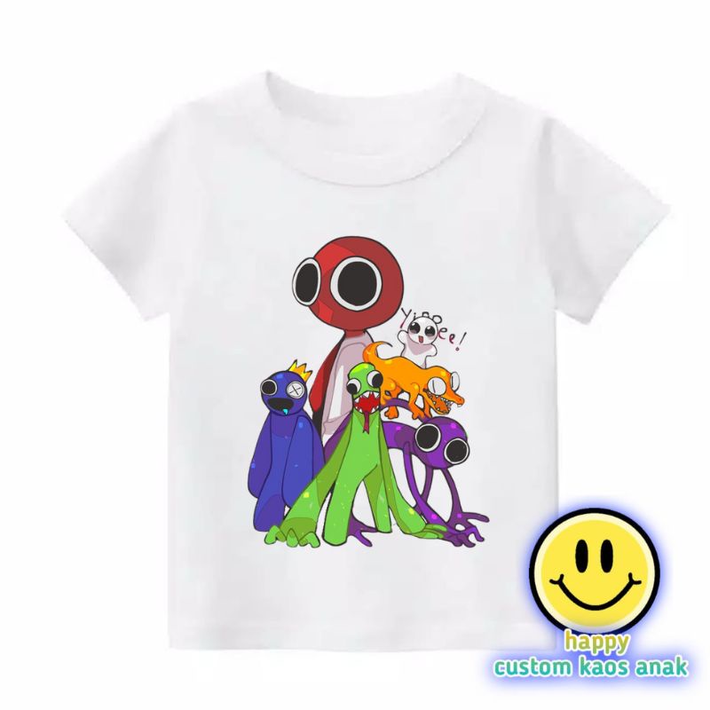 Children's clothes rainbow friends children's t-shirts rainbow friends ...