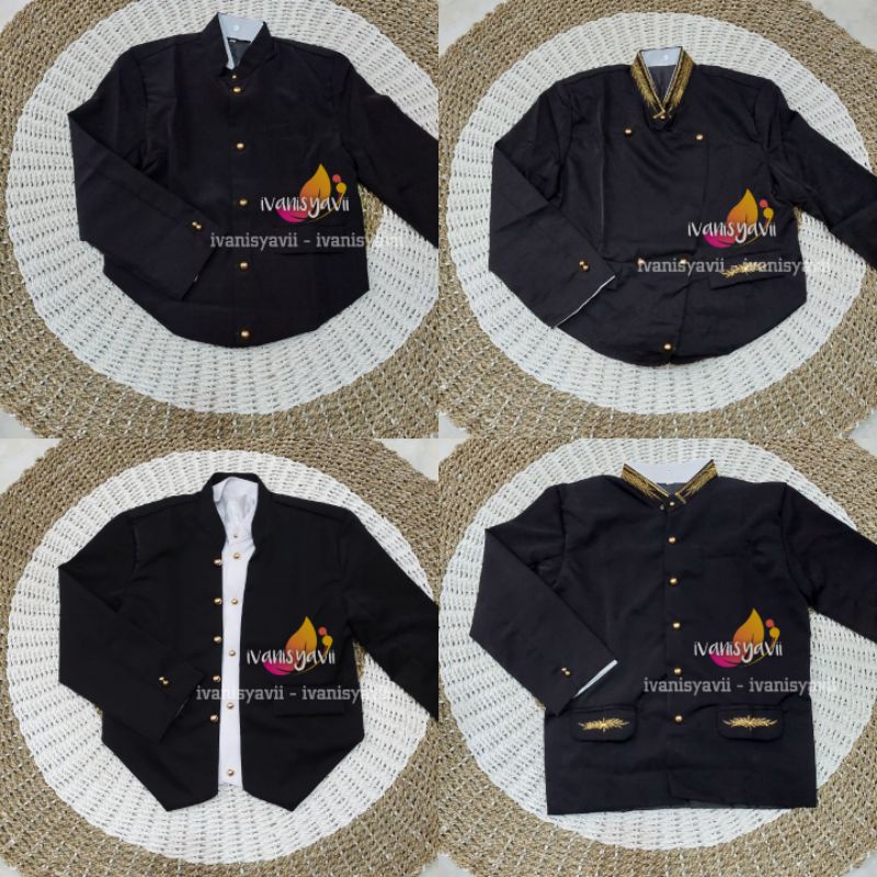 Beskap Jogja/ Solo/ Sundanese/ Hewes | Complete, Plain & Embroidery ...
