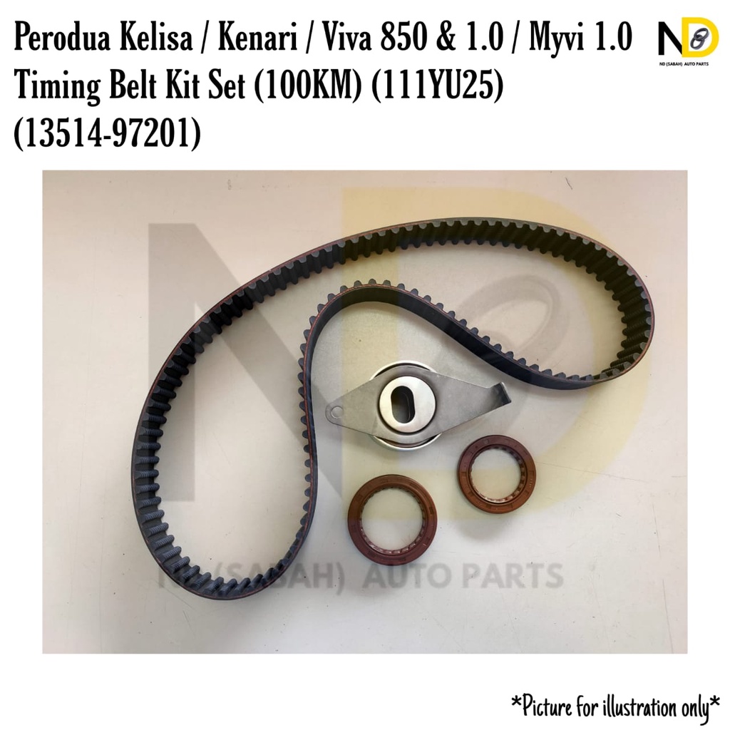 PERODUA KELISA / KENARI / VIVA 850&1.0 / MYVI 1.0 TIMING BELT KIT SET ...