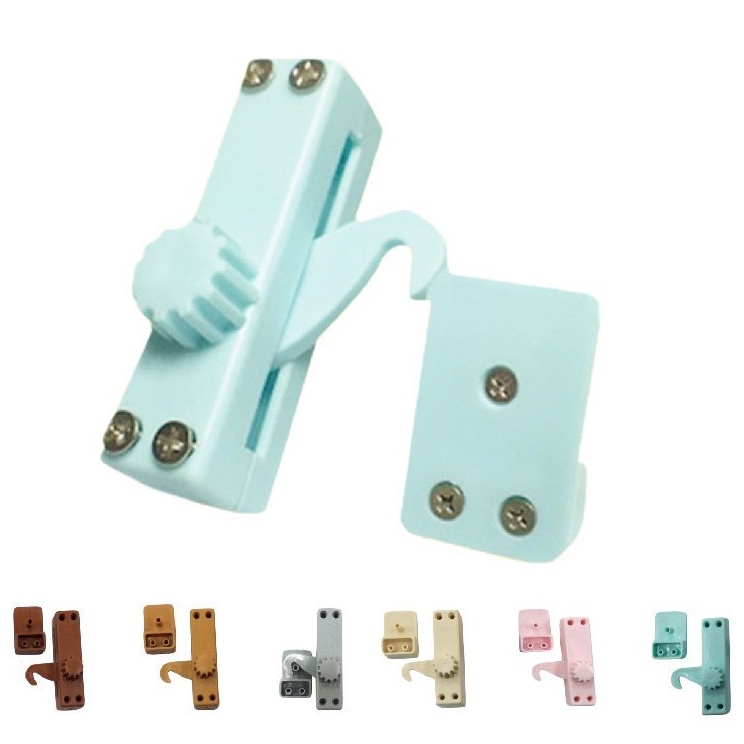 PVC Hook Lock for PVC Sliding Slide Washroom Toilet Bathroom Door Lock ...