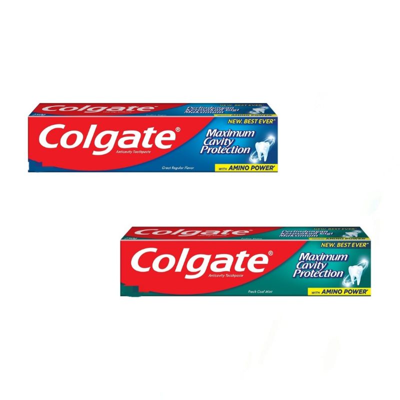 Colgate Toothpaste 175g ( Great Regular Flavour / Fresh Cool Mint ...