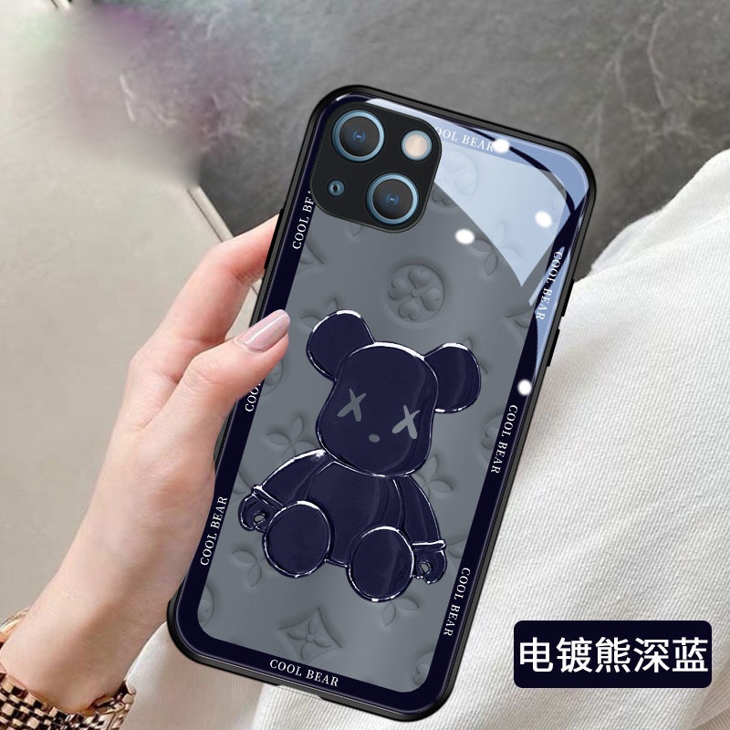 📱GB Luxury Plating Diamond Bear Case For Apple IP13, IP13 PRO, IP13 PRO ...