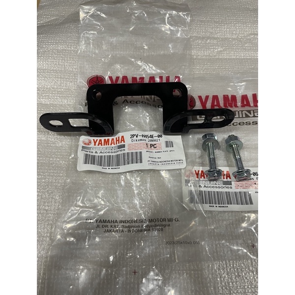 Bracket Num Plate Yamaha Y15 Y15zr mxking 150 100% original indonesia ...