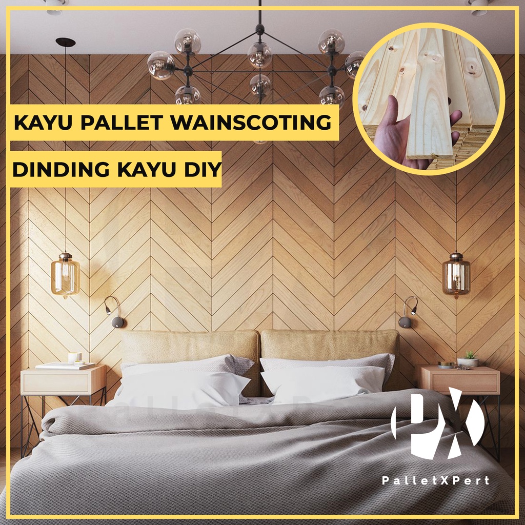 9mm pinewood | Kayu pallet kecil siap ketam | Kayu hiasan untuk dinding ...