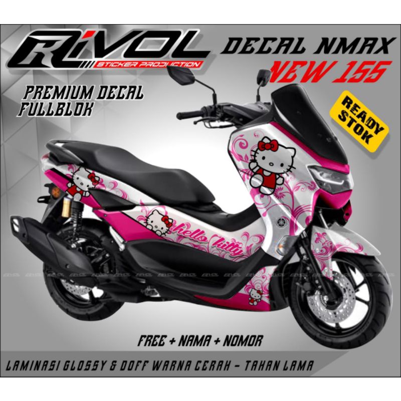 Full body decal sticker for NMAX new 2021 motorbike full body motif ...