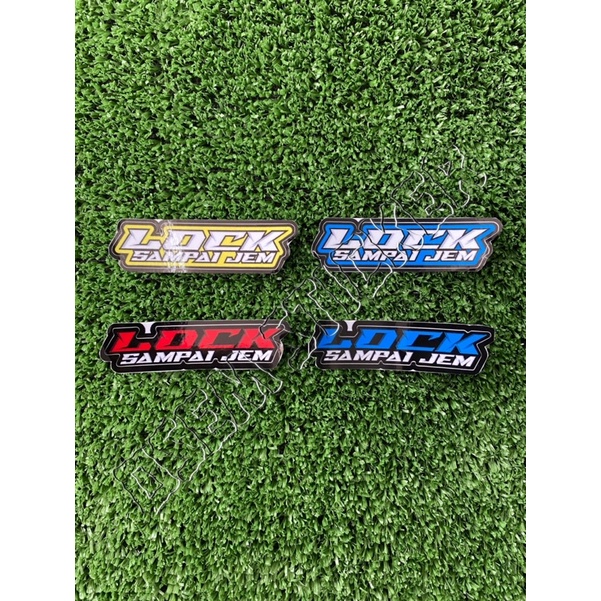 STICKER FANCY LOCK SAMPAI JEM / LOCK MALAYSIA FLAG | Shopee Malaysia