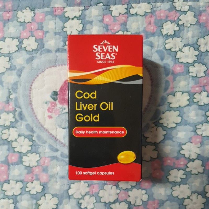 Seven Seas Cod Liver Oil Gold Softgels 100s (Expiry Date:08/2025 ...