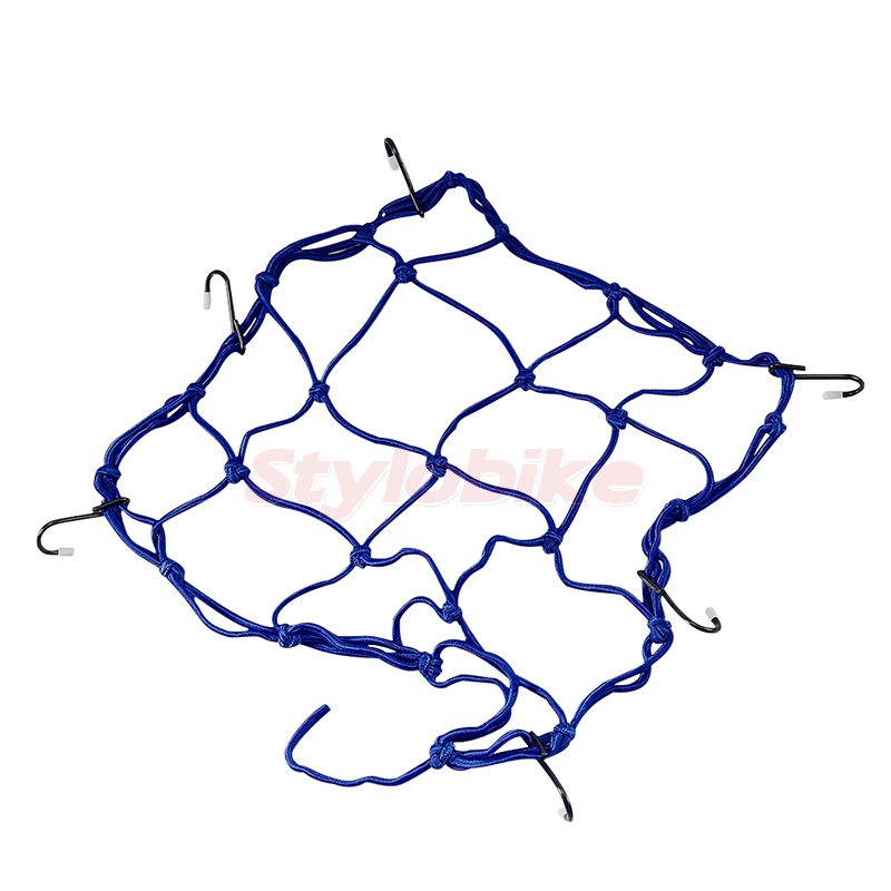 Motorcycle Net Cargo Net Flexi Helmet Net Stretchable Cord Jaring Motor ...