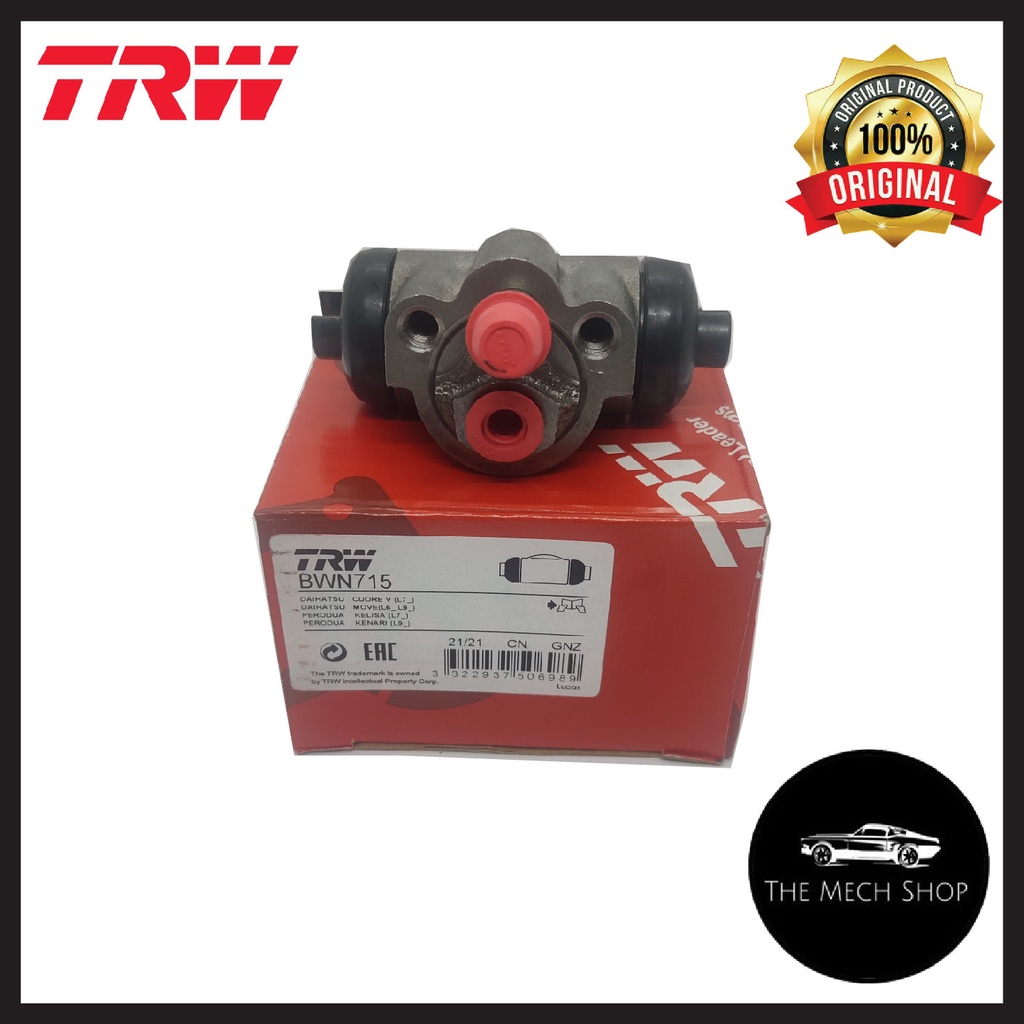 (100% Original) TRW Perodua Kelisa Kenari Rear Brake Wheel Cylinder Pump BWN715 | Shopee Malaysia