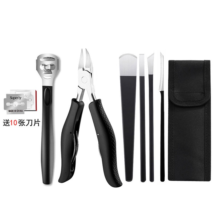 Professional Foot Pedicure Cutter Knife Feet Care Ingrown Toenail Blade ...