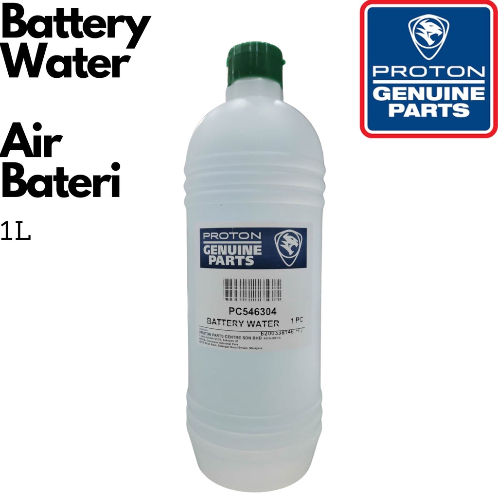 Proton Genuine Original Battery Water Air Bateri PC546304 1L | Shopee ...